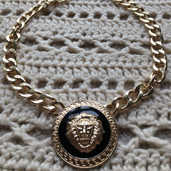 Jewelry | Chunky Gold Lion Chain | Poshmark
