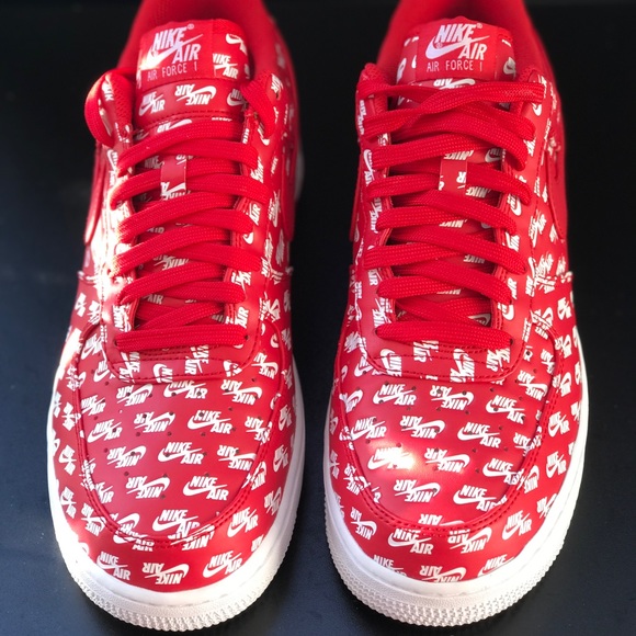 Nike | Shoes | Nwt Nike Air Force 7 Qs University Red M | Poshmark