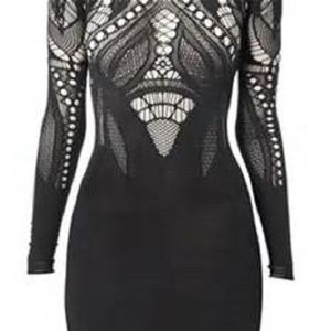 French Connection | Dresses | French Connection Cut Out Bodycon Dress ...