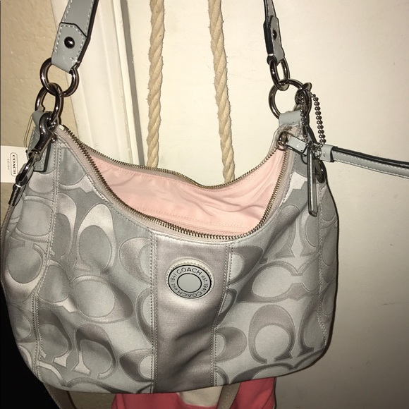 Coach | Bags | Grey Coach Shoulder Bag | Poshmark