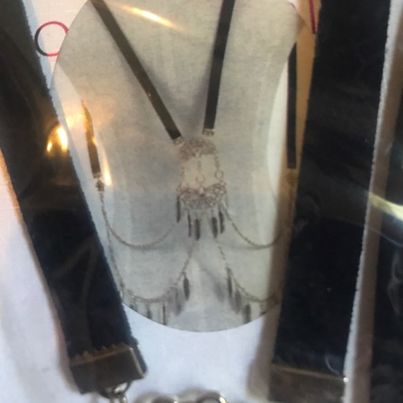 Jewelry | Body Chin Silver And Blackversatile | Poshmark