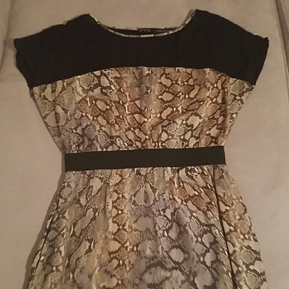 Zara | Dresses | Zara Snake Print Dress | Poshmark