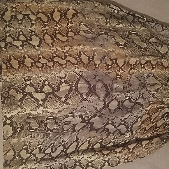 Zara | Dresses | Zara Snake Print Dress | Poshmark