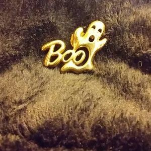 Jewelry | Vintage Boo Pin For Halloween | Poshmark