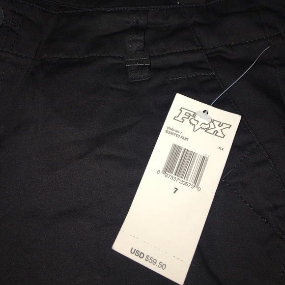 Fox | Pants & Jumpsuits | Fox Racing Equipped Pants Black | Poshmark