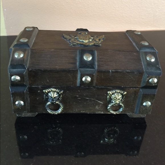 Jewelry | Vintage Wooden S Sper Bijou Castle Jewelry Box | Poshmark