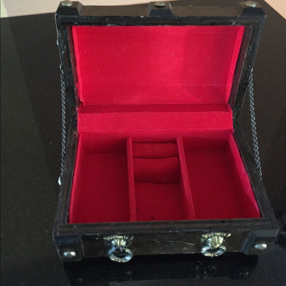 Jewelry | Vintage Wooden S Sper Bijou Castle Jewelry Box | Poshmark