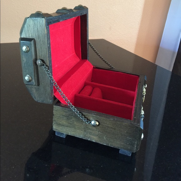 Jewelry | Vintage Wooden S Sper Bijou Castle Jewelry Box | Poshmark