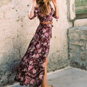 Arnhem Skirts | Gypsy Meika Rose Floral Songbird Maxi Skirt | Poshmark