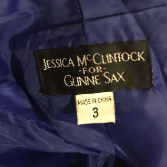 Jessica McClintock | Dresses | Elegant Blue Formal Dress | Poshmark