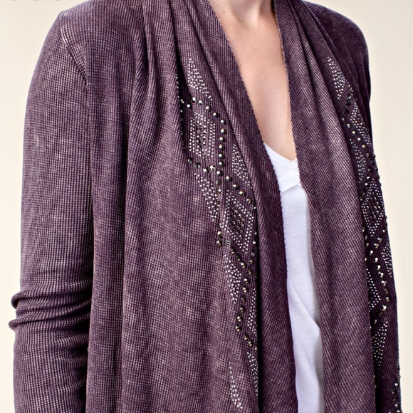 Vocal | Jackets & Coats | Vocal Purple Duster | Poshmark