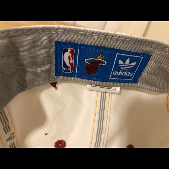 adidas | Accessories | Miami Heat Baseball Cap | Poshmark