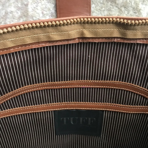 TUFF Beverly Hills | Bags | Amazing Vintage Leather And Straw Tote Bag ...