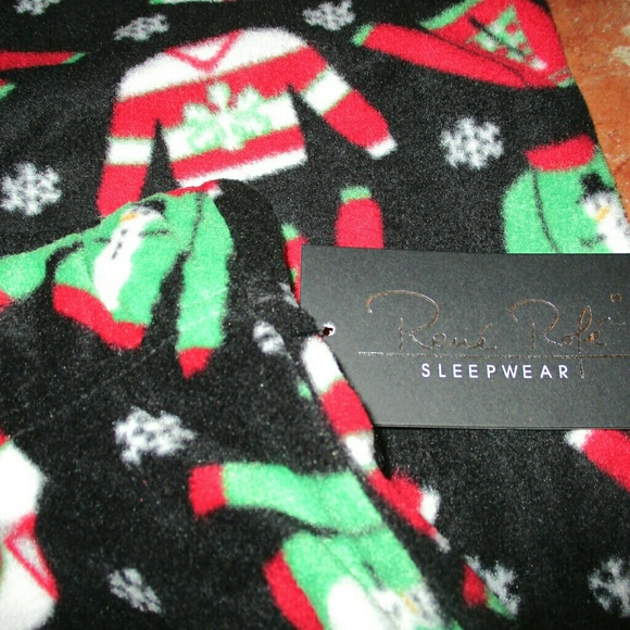 Renee rolfe | Intimates & Sleepwear | Christmas Ugly Sweater Fleece ...
