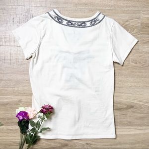 White Stag | Tops | White Stag Sequin Embellished Vneck Shirt | Poshmark