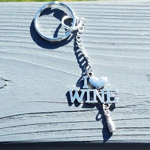 Accessories | New I Love Wine Key Chain Wine Keychain | Poshmark