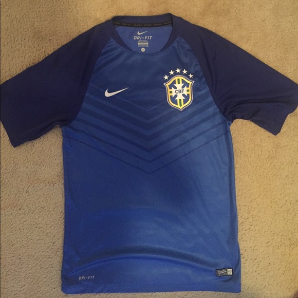 Nike | Shirts | Nike Mens Brazil Drifit Training Shirt | Poshmark