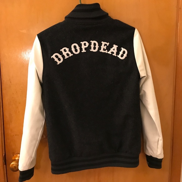 Drop Dead | Jackets & Coats | Drop Dead Varsity Jacket | Poshmark