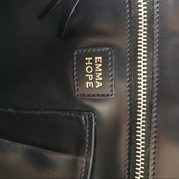 Emma Hope | Bags | Nwt Emma Hope Small Blue Handbag | Poshmark