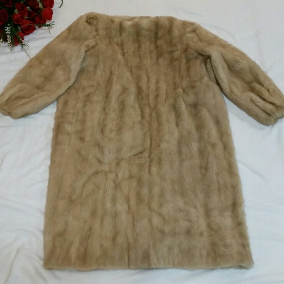 Saga Furs | Jackets & Coats | Vintage Palomino Color Mink Saga Fur Long ...