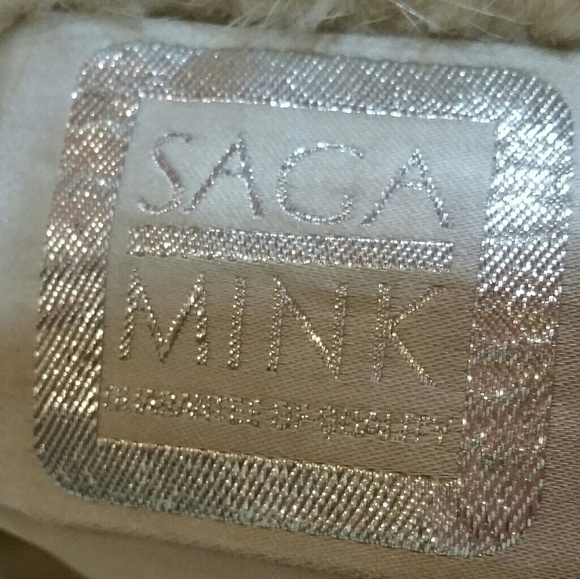 Saga Furs | Jackets & Coats | Vintage Palomino Color Mink Saga Fur Long ...