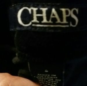 Chaps | Pants & Jumpsuits | Chaps Tiny Black Cordouroy Slacks Sz 4 ...