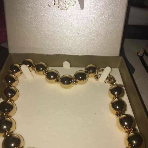 Lenox | Jewelry | Lenox Necklace Gold Plated | Poshmark
