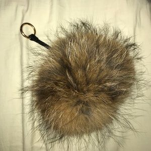Accessories | Fluffy Scary Face Keychain Really Cute For Winter | Poshmark