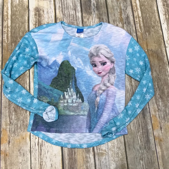 Disney | Shirts & Tops | Disney Frozen Top | Poshmark