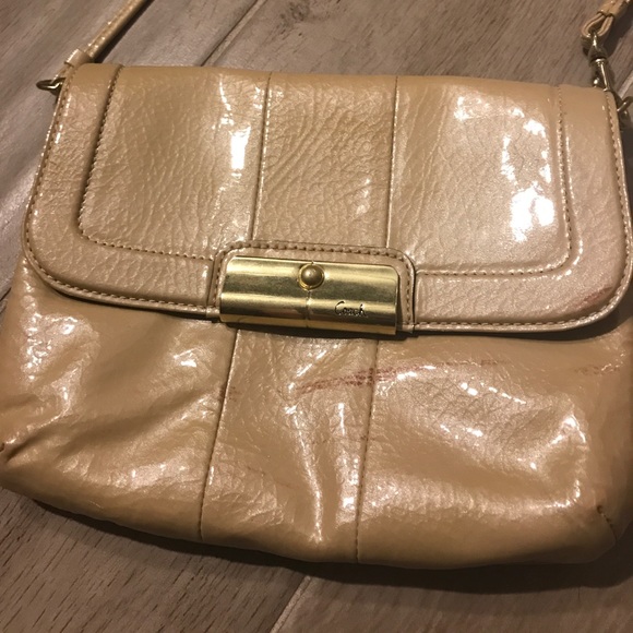 Coach | Bags | Coach Small Cream Cross Body Bag | Poshmark