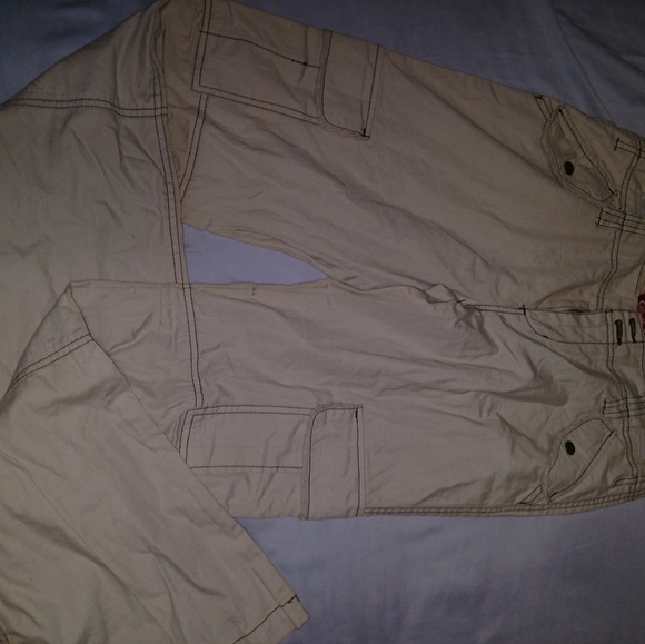 BeBop | Jeans | Be Bop Size 9 Khaki Pants With Lace Trim | Poshmark