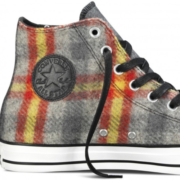 Converse | Shoes | Woolrich X Converse Wool Hitops New | Poshmark