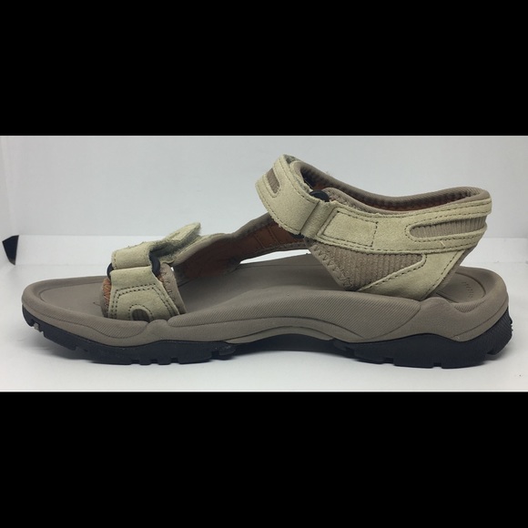Teva | Shoes | Teva Spoiler River Rubber Sandals Sz 7 Tan Suede | Poshmark