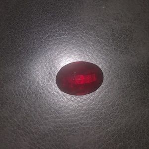 india gemological lab | Jewelry | Red Topaz Stone | Poshmark