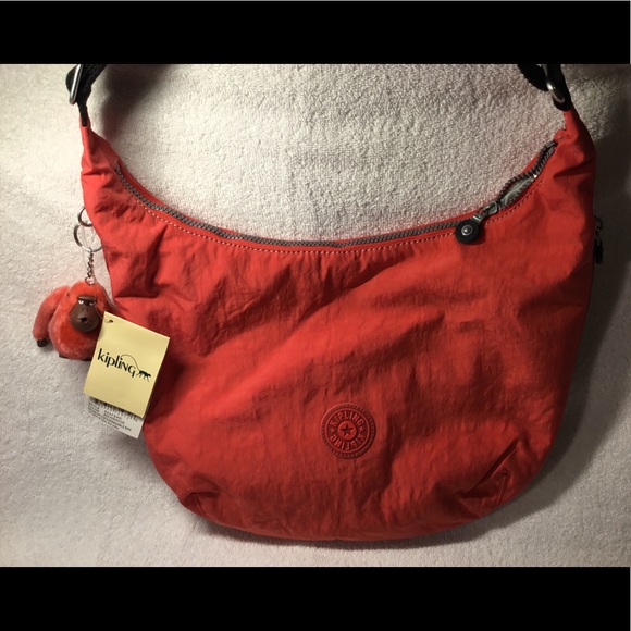Kipling | Bags | Kipling Pecan Zip Top Expandable Bag Hibiscus | Poshmark