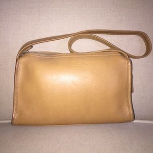 Coach | Bags | Vintage Tan Leather Coach Bag | Poshmark