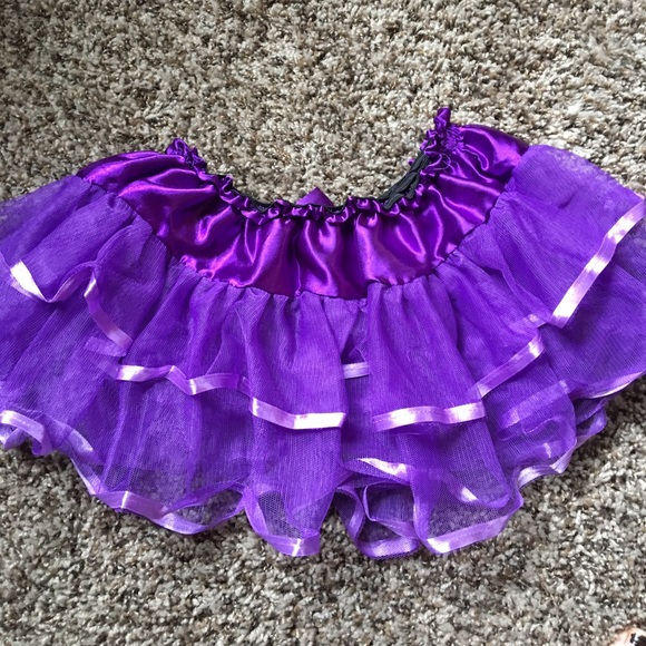 Hot Topic | Skirts | Nwt Hot Topic Purple Tutu | Poshmark