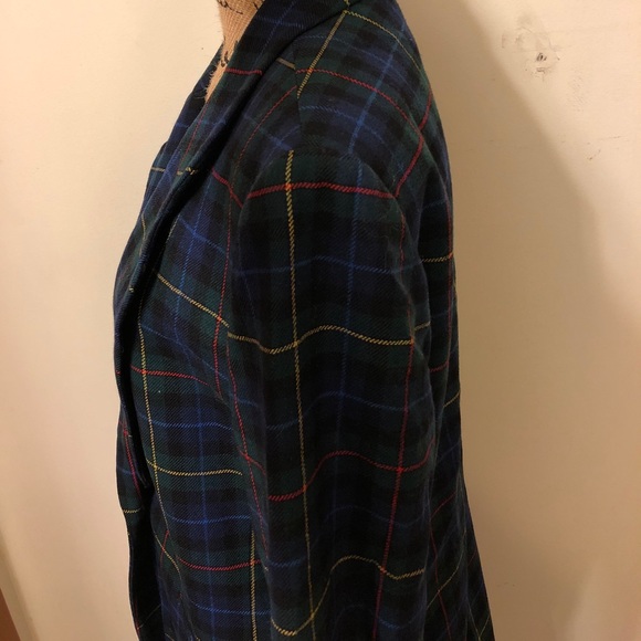 Pendleton | Jackets & Coats | Vintage Pendleton Plaid Blazer Wool Tweed ...