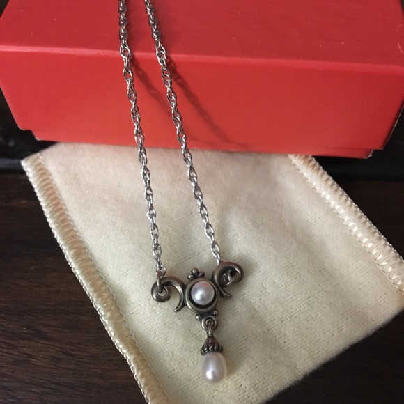 James avery victorian pearl necklace store