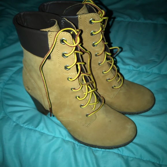 Timberland | Shoes | Timberlands Womens Glancy 6inch Boots | Poshmark