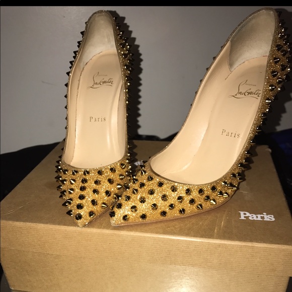 Christian Louboutin | Shoes | Dazzling Red Bottoms Worn About 5 Times ...