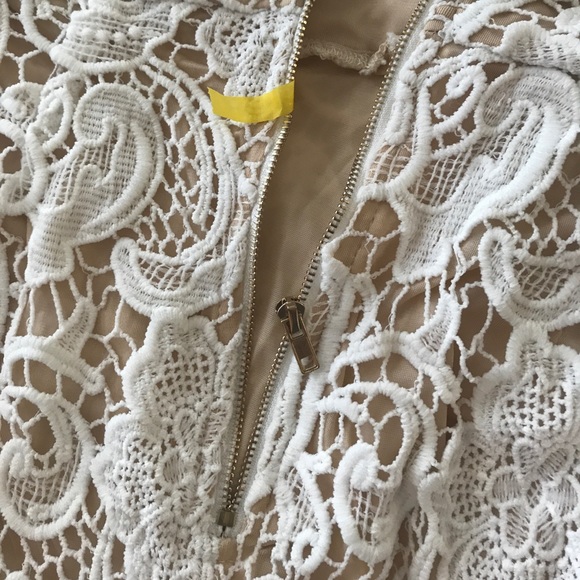 Missguided | Dresses | Missguided White Lace Off The Shoulder Dress ...