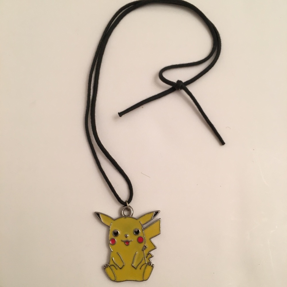 Vintage Pokmon (Pikachu) Charm Necklace - Gem