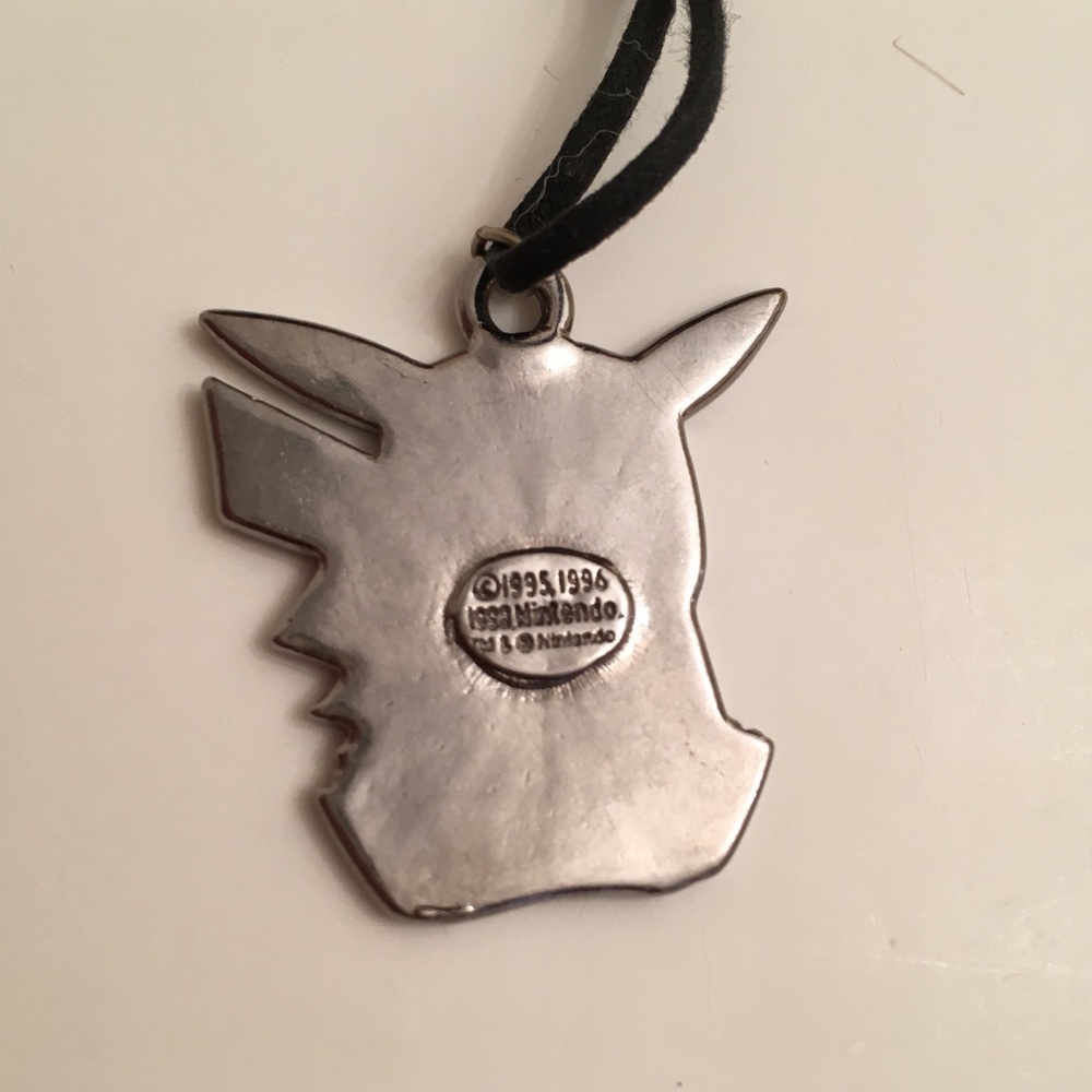 Vintage Pokmon (Pikachu) Charm Necklace - Gem