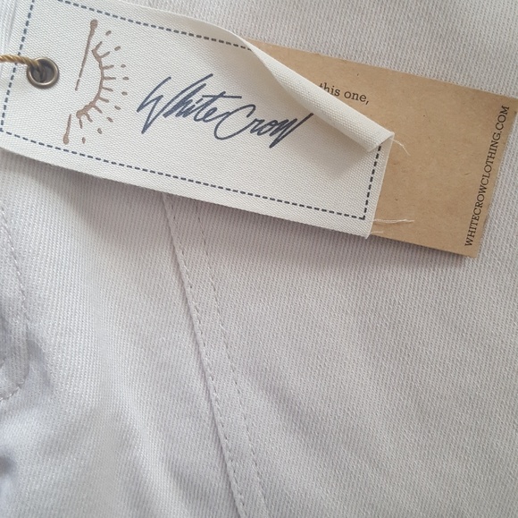 White Crow | Jeans | Nwt White Crow Offwhite Capri Waist 29 | Poshmark