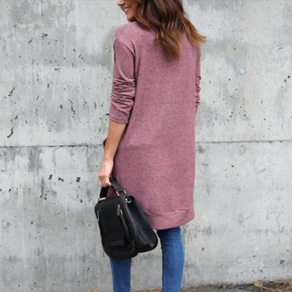 Sweaters | Medium Pink Rose Cardigan Kimono | Poshmark