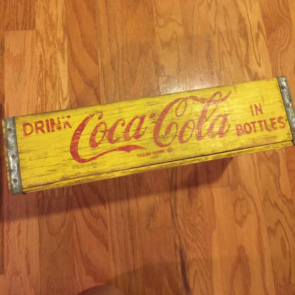 Other | Vintage Coca Cola Wooden Crate Box | Poshmark