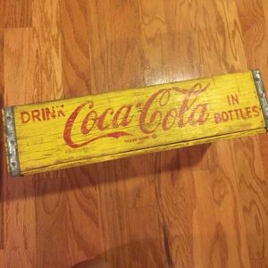 Other | Vintage Coca Cola Wooden Crate Box | Poshmark