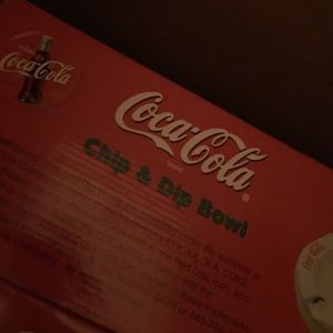 Coca Cola | Dining | Coca Cola Chip And Dip Bowl | Poshmark