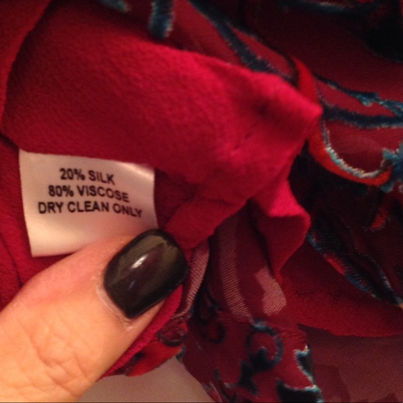 VINTAGE COLLECTION | Tops | Vintage Velvet And Fine Net Top | Poshmark